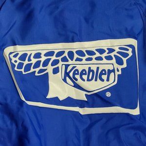 Auburn Sportswear | Jackets & Coats | Vintage 7s80s Keebler Blue Satin Medium Bomber Jacket Made ...